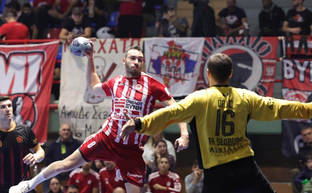 “Αγκάλιασε» την πρόκριση ο Ολυμπιακος - e-HandBall.gr