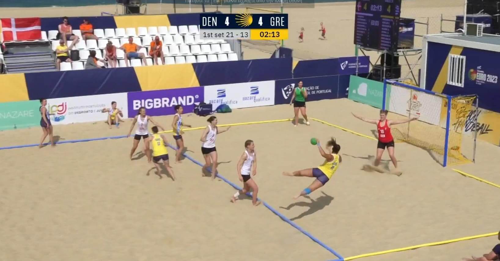 Euro Beach Handball: Ήττα για τις γυναίκες από τη Δανία με 2-0 σετ - e-HandBall.gr