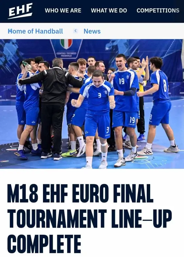 Οι 24 ομάδες του EURO Εφήβων - e-HandBall.gr